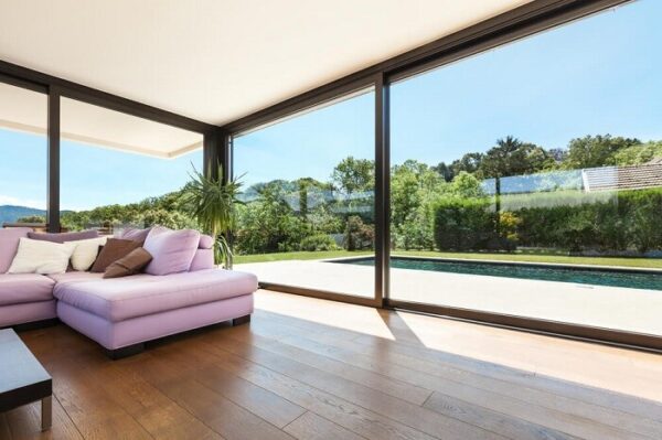 4m wide windows - For great light