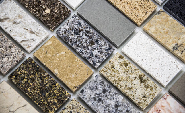 Natural stone countertops: noble appearance, but easy to stain