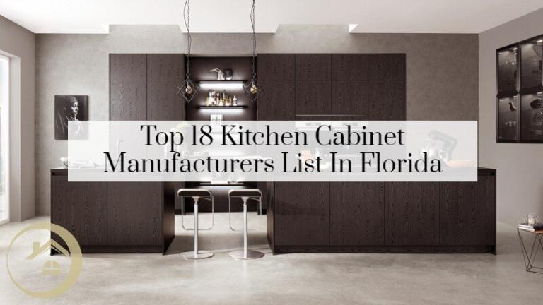 Top 18 kitchen cabinet manufacturers list in Florida - Parlun