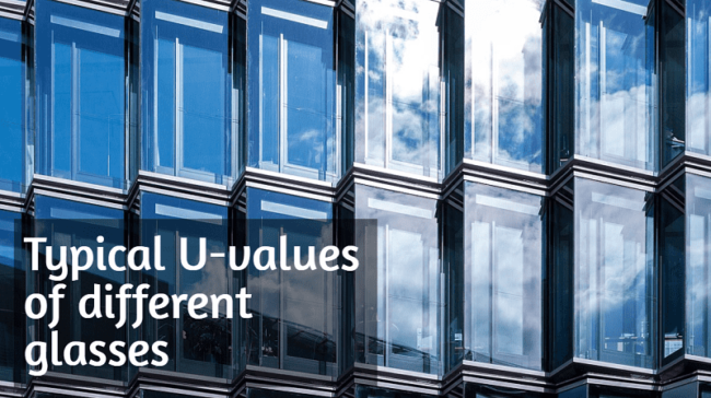 The thermal insulation value of glass windows - Parlun