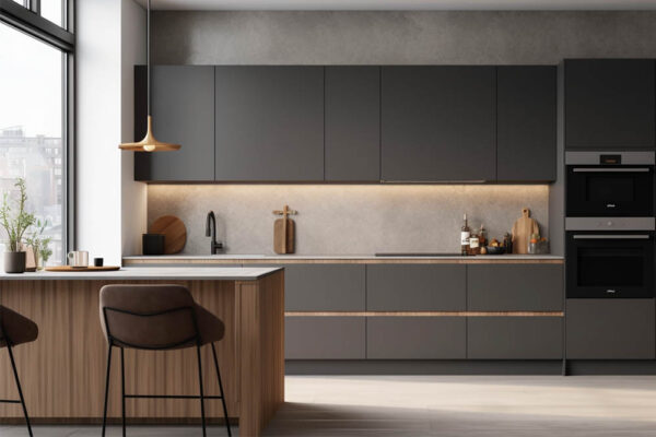 Modern Grey Kitchen Cabinets | Light Grey Kitchen Cabinets