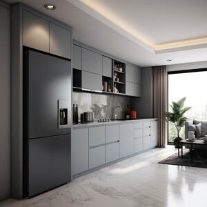 Modern Grey Kitchen Cabinets | Light Grey Kitchen Cabinets