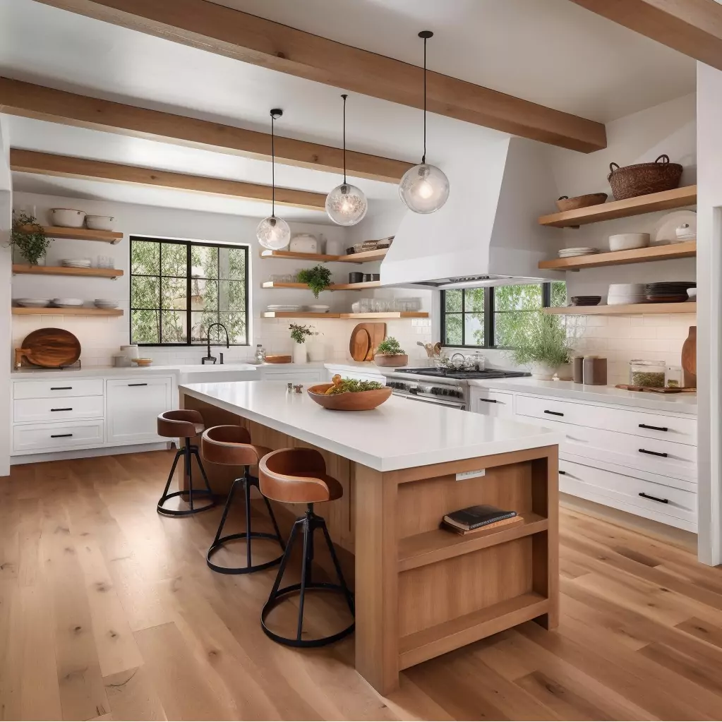 24+ Modern Open Shelves Kitchen Design Ideas & Tips (2024)