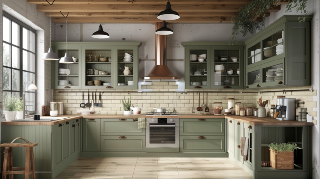47+ Sage green kitchen cabinets design ideas (2025)